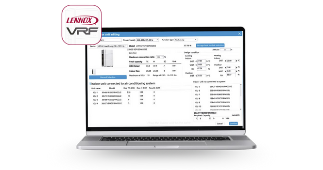 VRF Lennox: Disponible en TyP