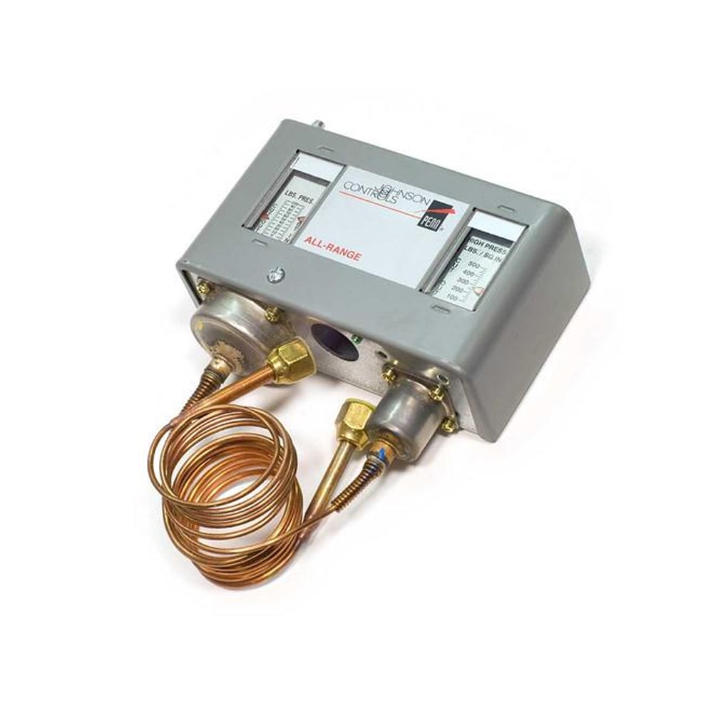 CONTROL DE PRESION DUAL CON CAPILAR JOHNSON CONTROLS 100 A 500 PSI | typ.mx
